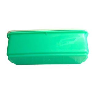 Tupperware | Dining | Vintage Long Square Tupperware Green Container ...